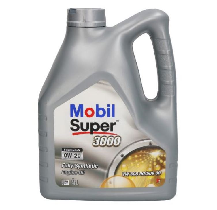 MOBIL Super 3000 0W-20 4L – LilleBiler.dk